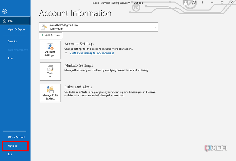 How to change the default browser in Microsoft Outlook