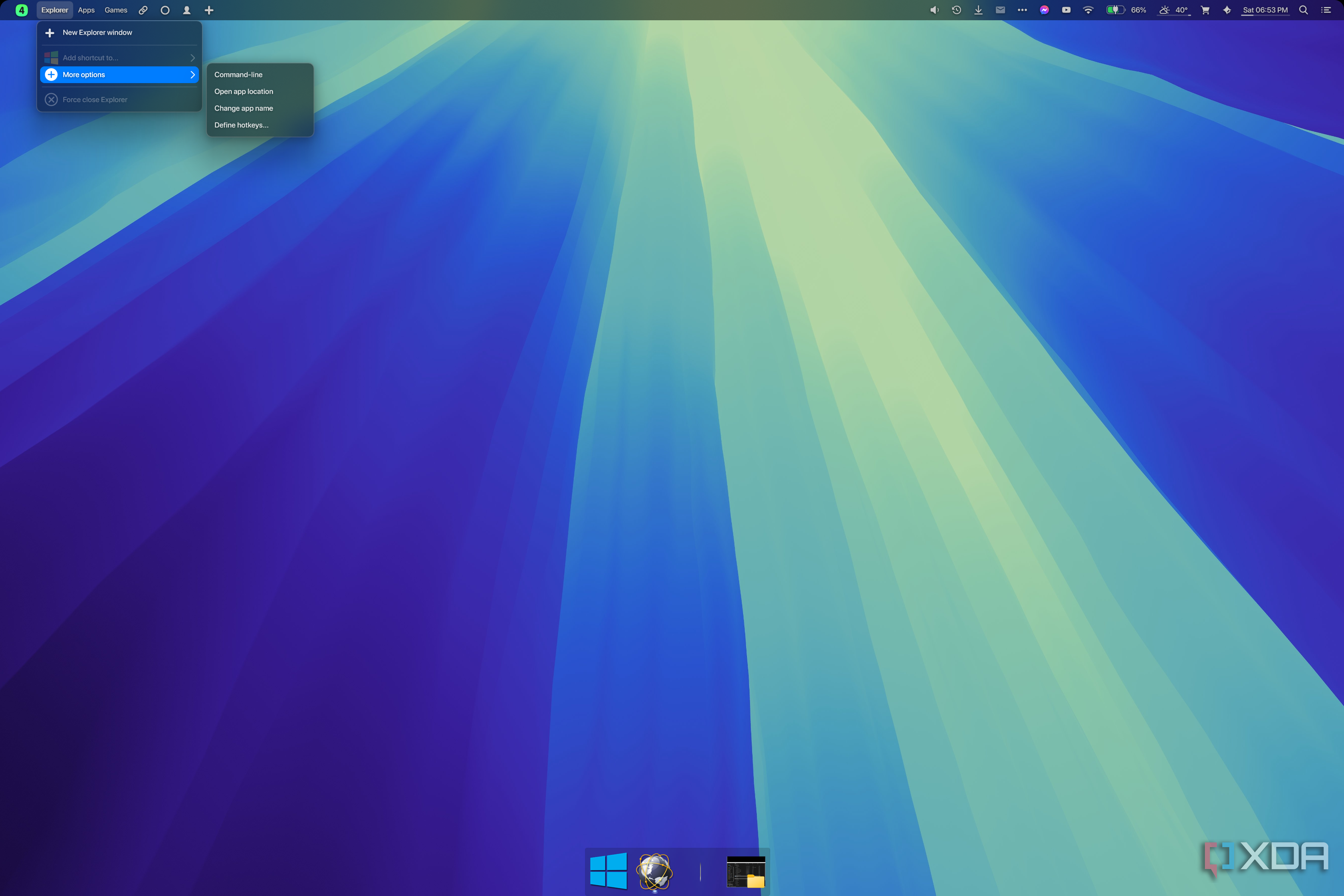 Terminal Interface Design Rainmeter
