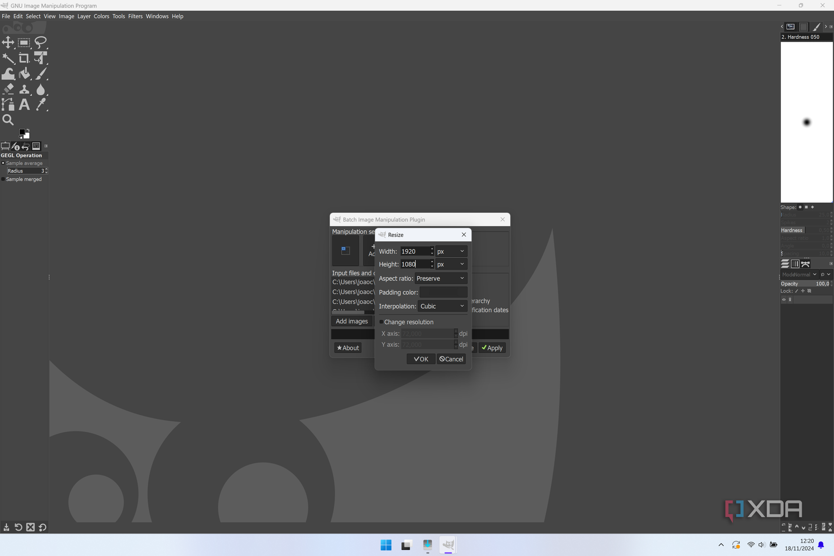 Save time by batch processing images in GIMP — here’s how to do it