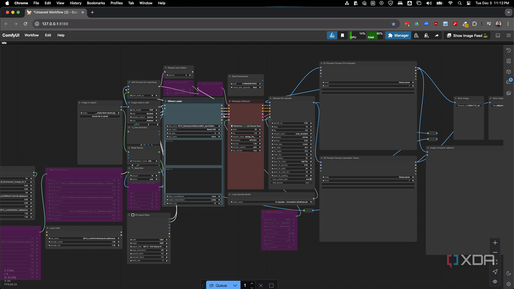 Adobe Photoshop's Firefly vs. ComfyUI and Stable Diffusion