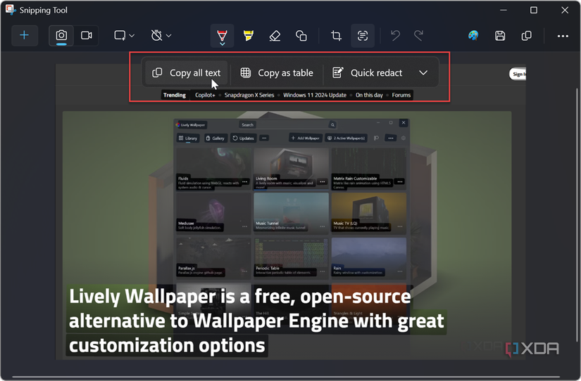 How To Use Ocr In Windows 11 Snipping Tool