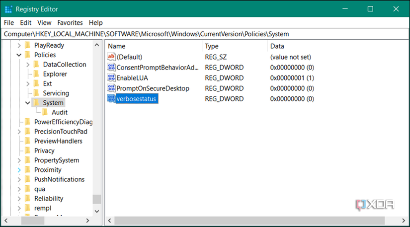 Back up your Windows Registry before making changes