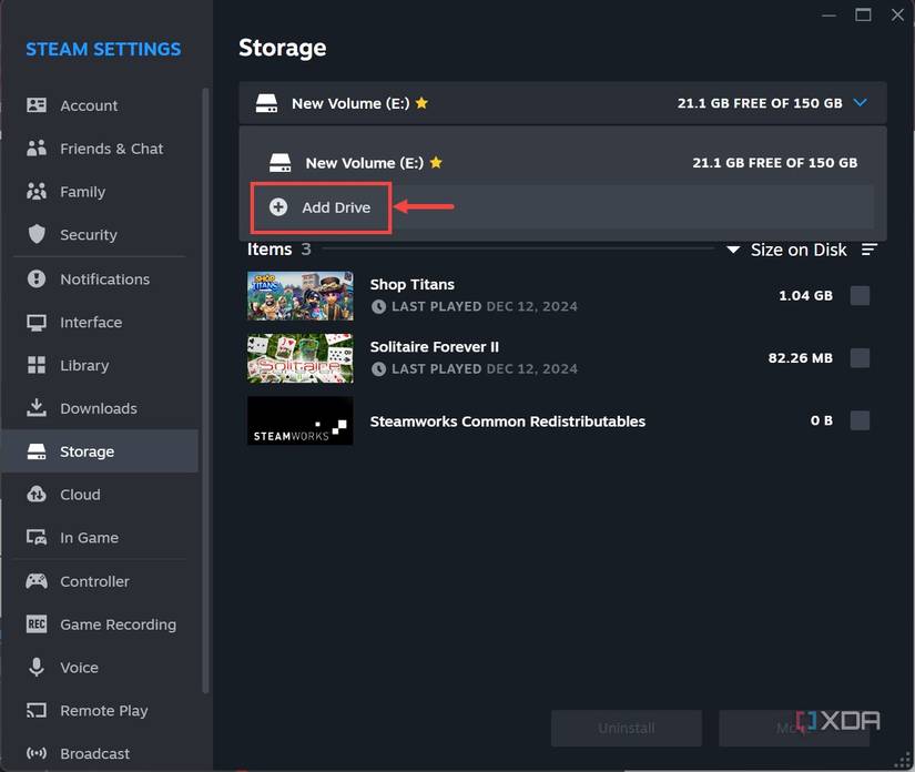 How to move your Steam games to an external drive