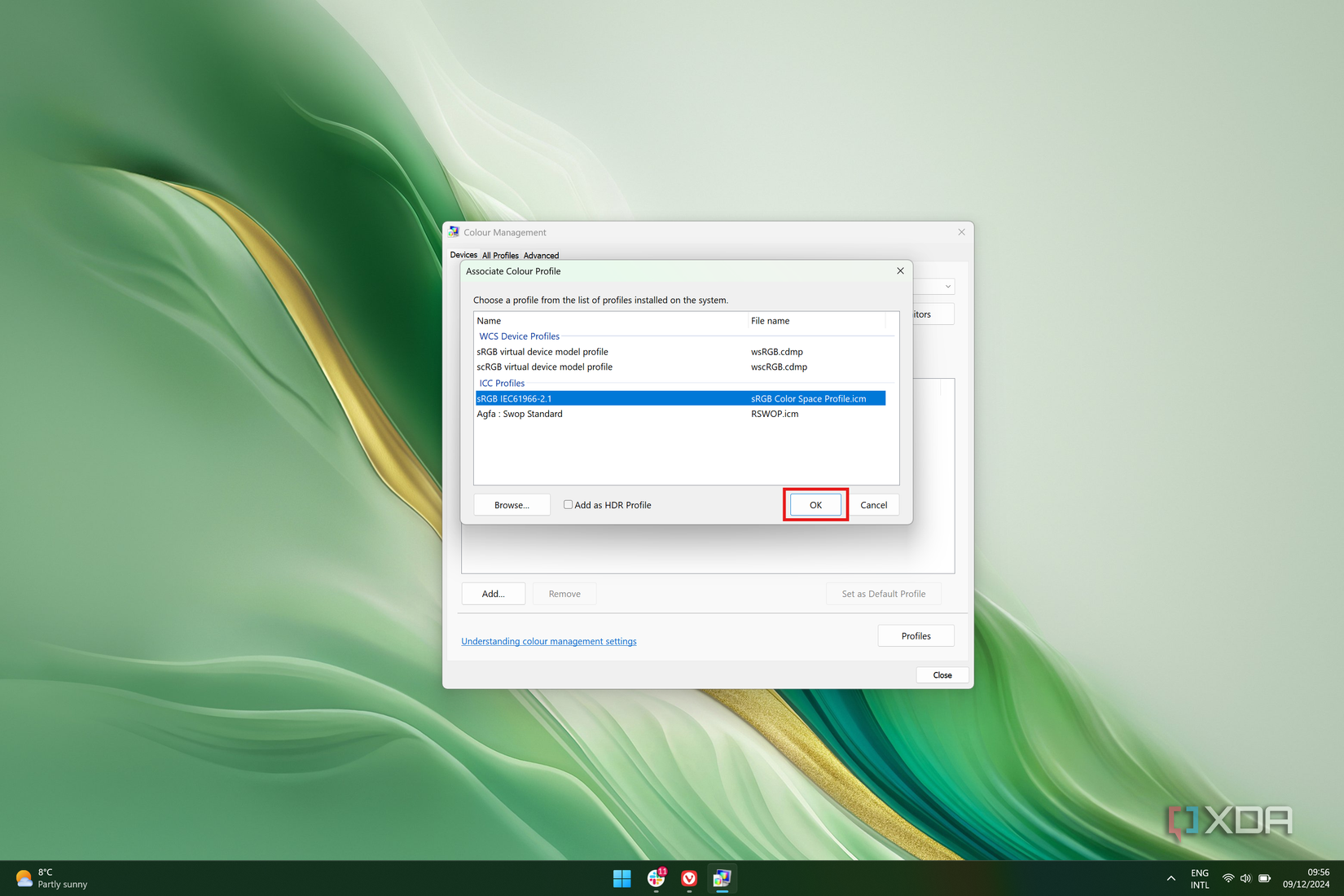 How to use color profiles in Windows 11