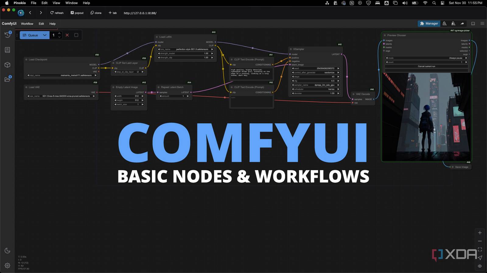 How to build basic workflows in ComfyUI