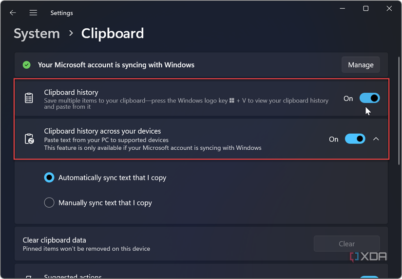 Saving your Windows clipboard