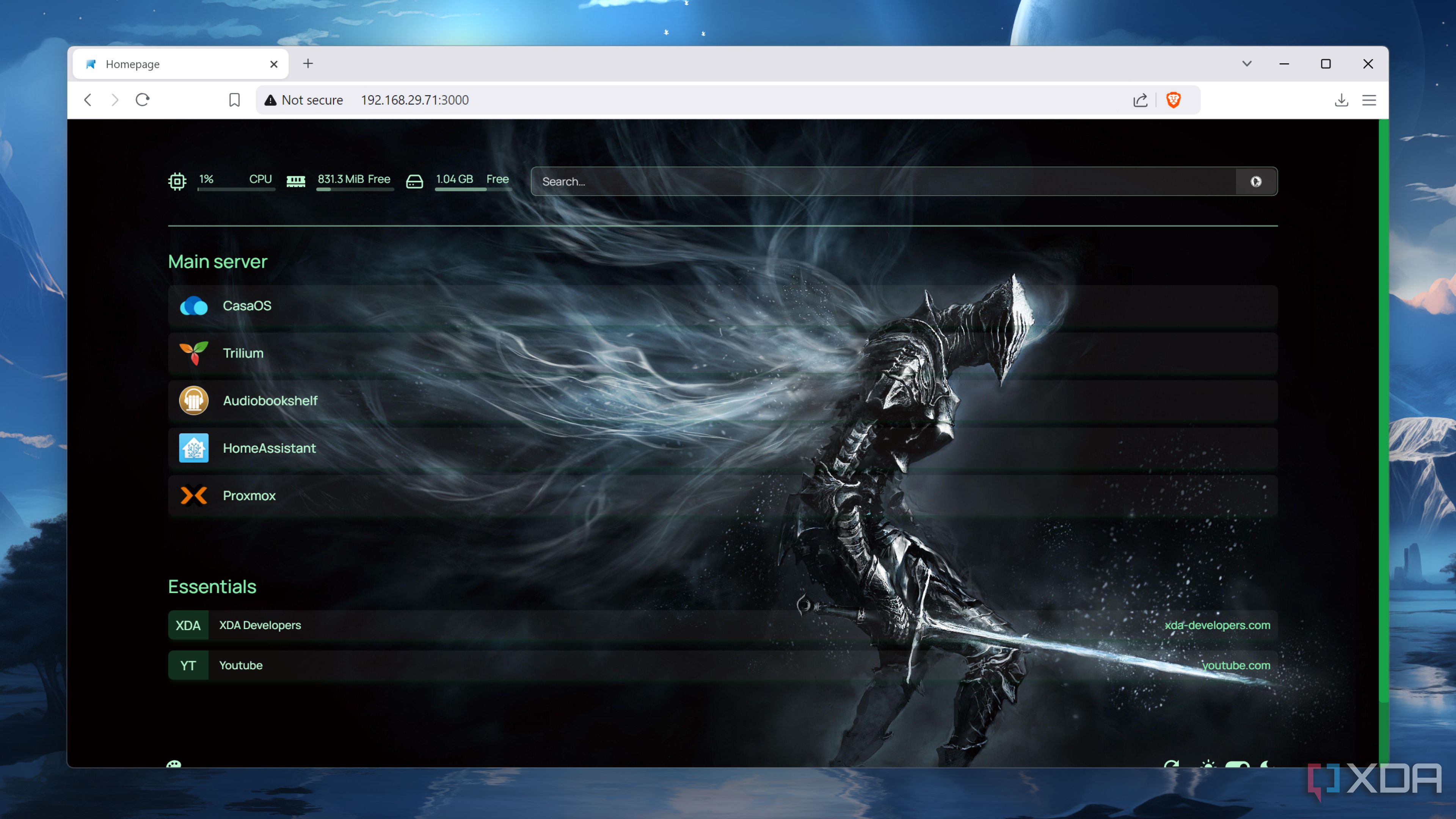 This is hands-down the best dashboard app for your home lab