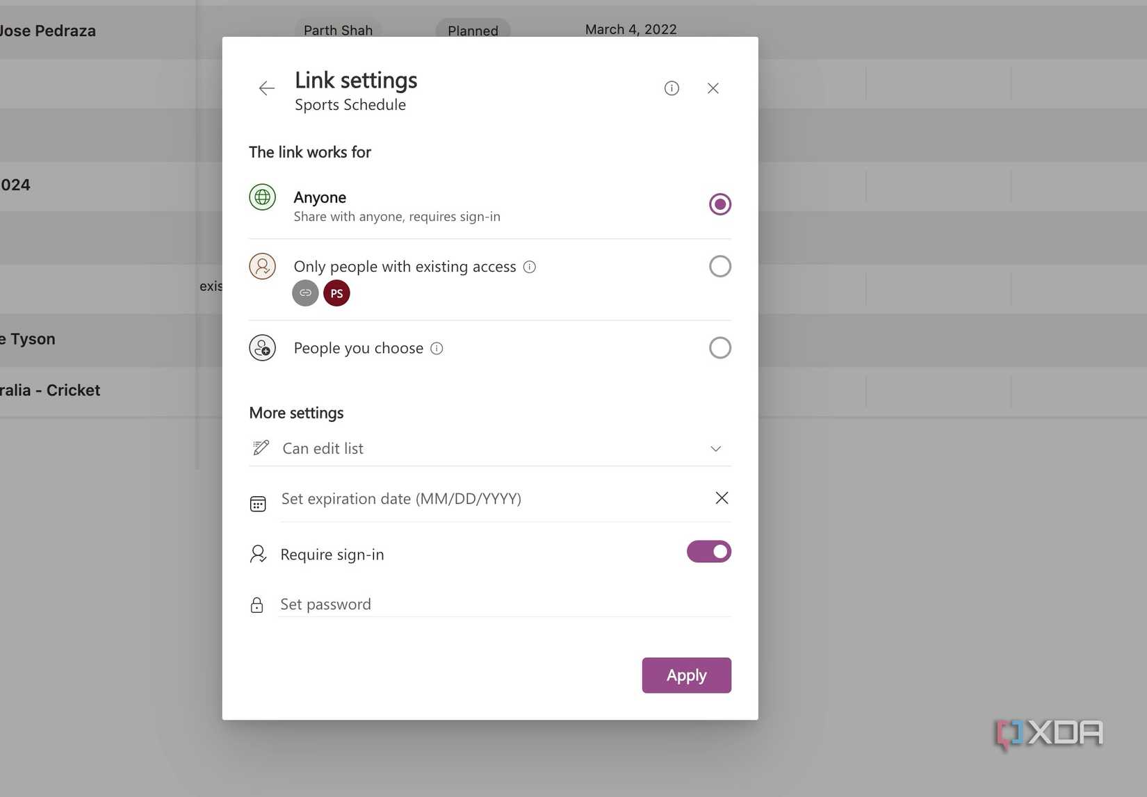 Manage your projects with Microsoft Lists