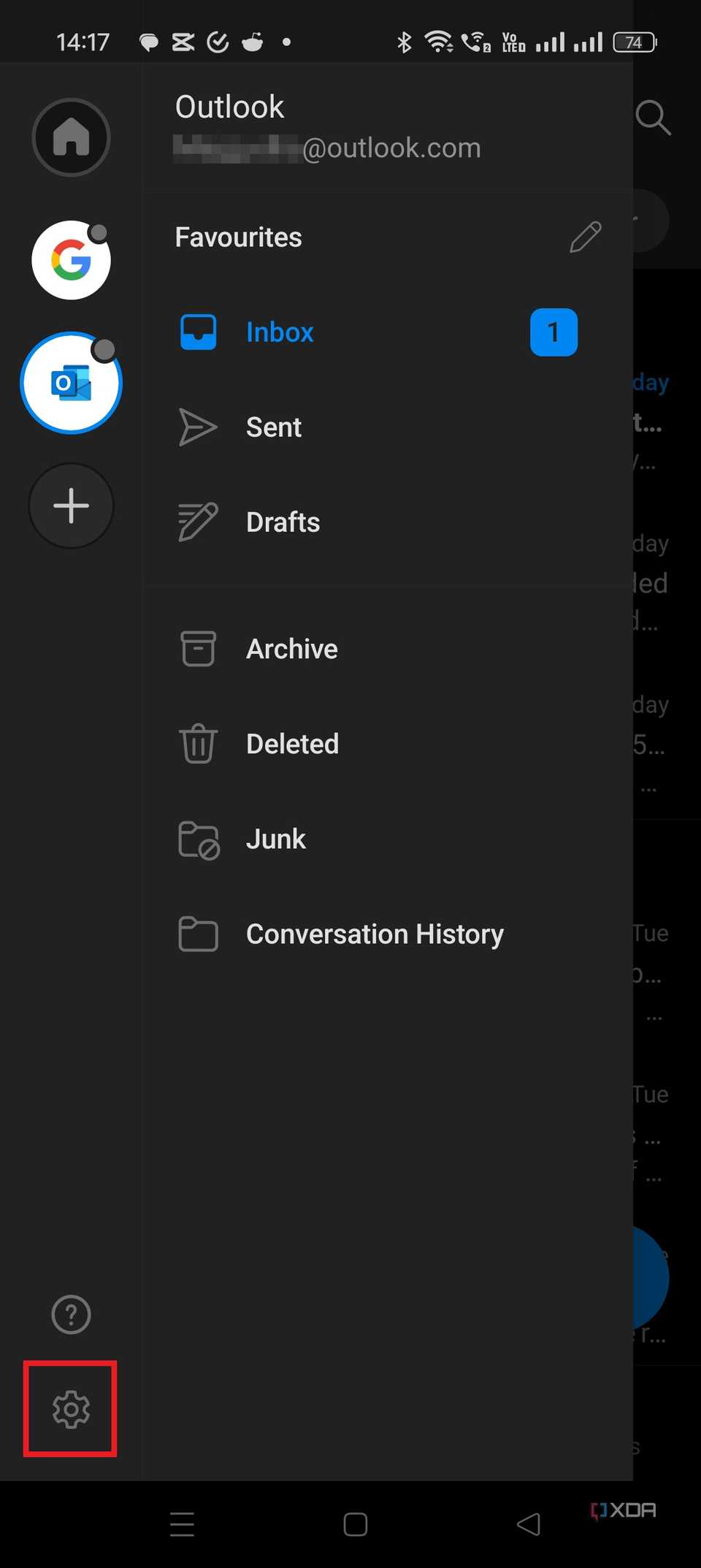 Sign out of Outlook the right way