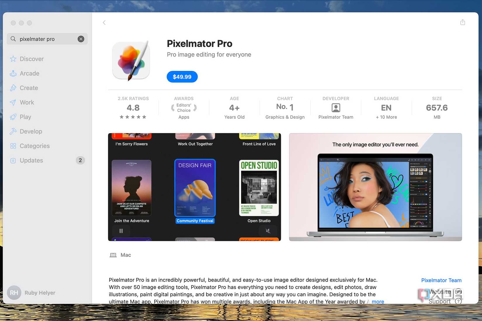 Photoshop vs. Pixelmator Pro
