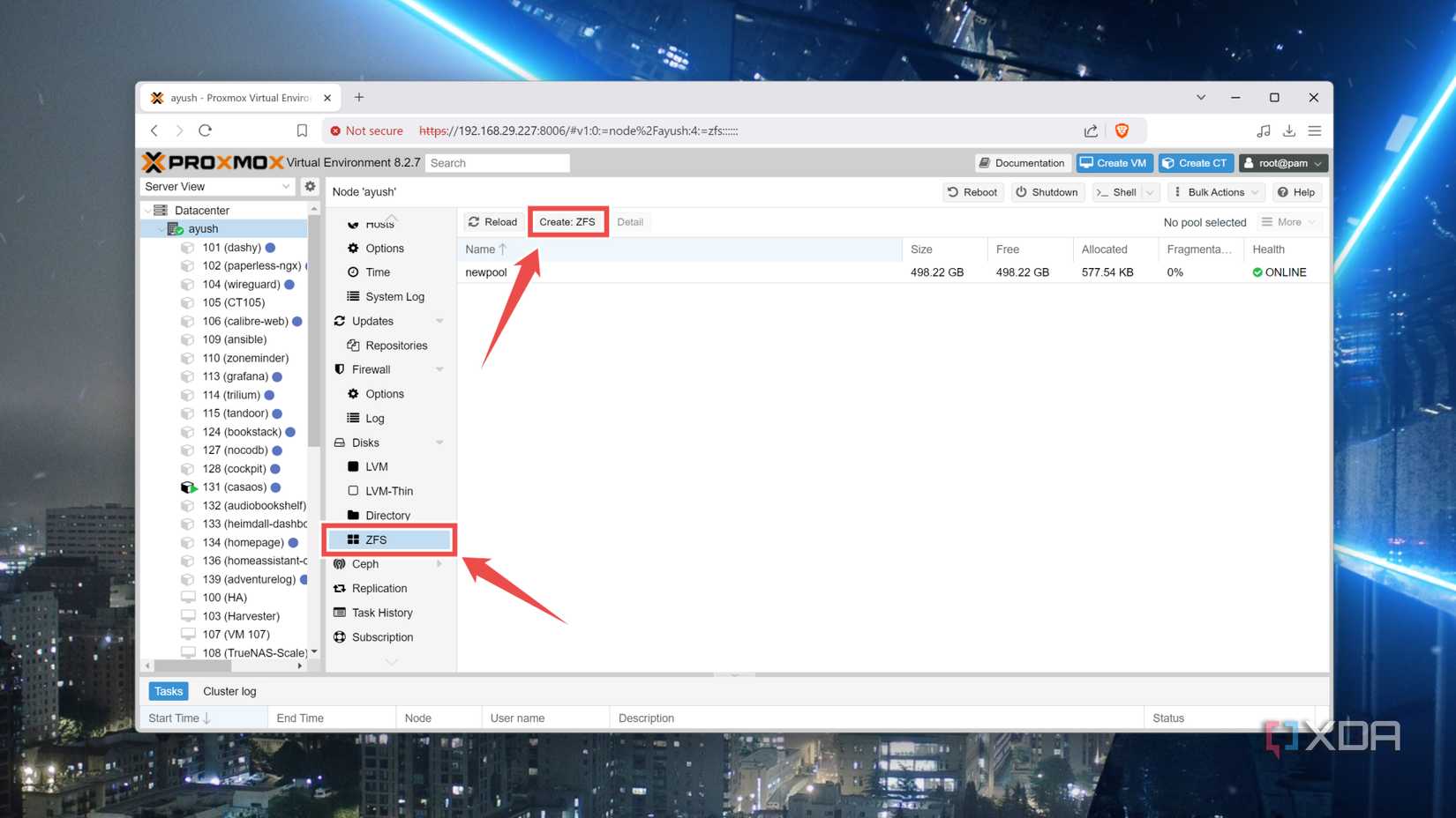 Build a NAS on your Proxmox server - without relying on VMs or containers