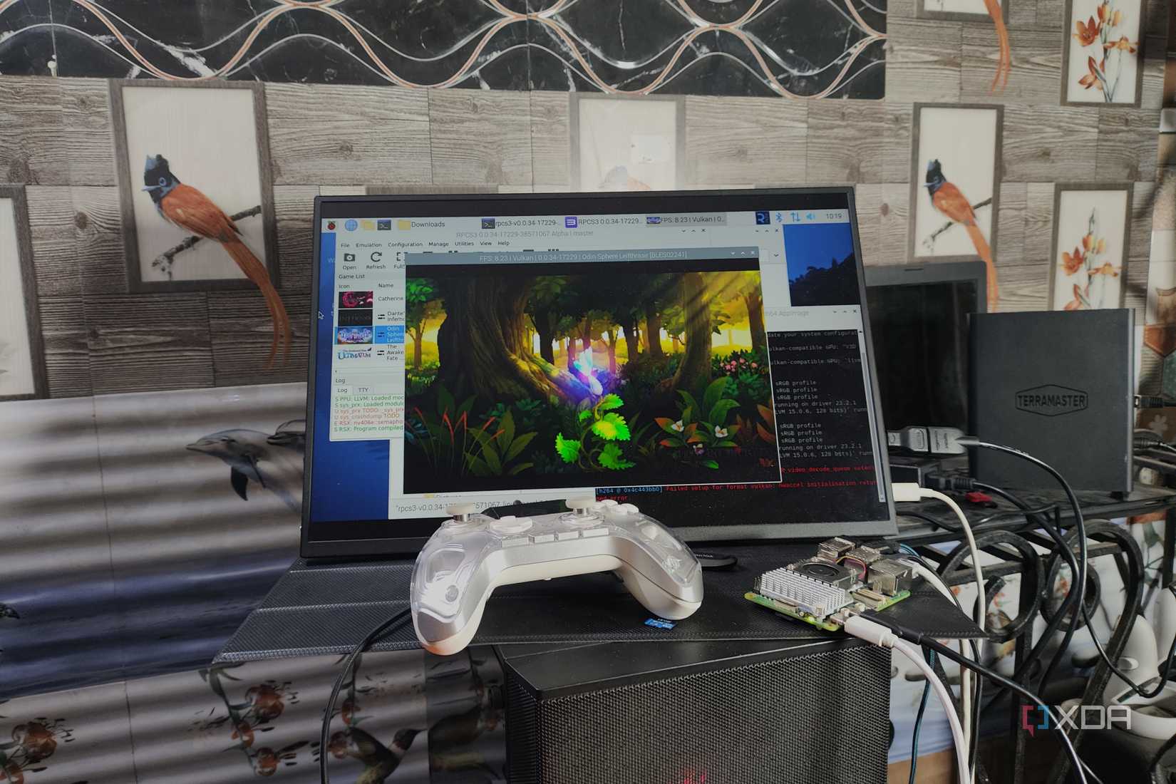 I tried emulating PS3 games on the Raspberry Pi