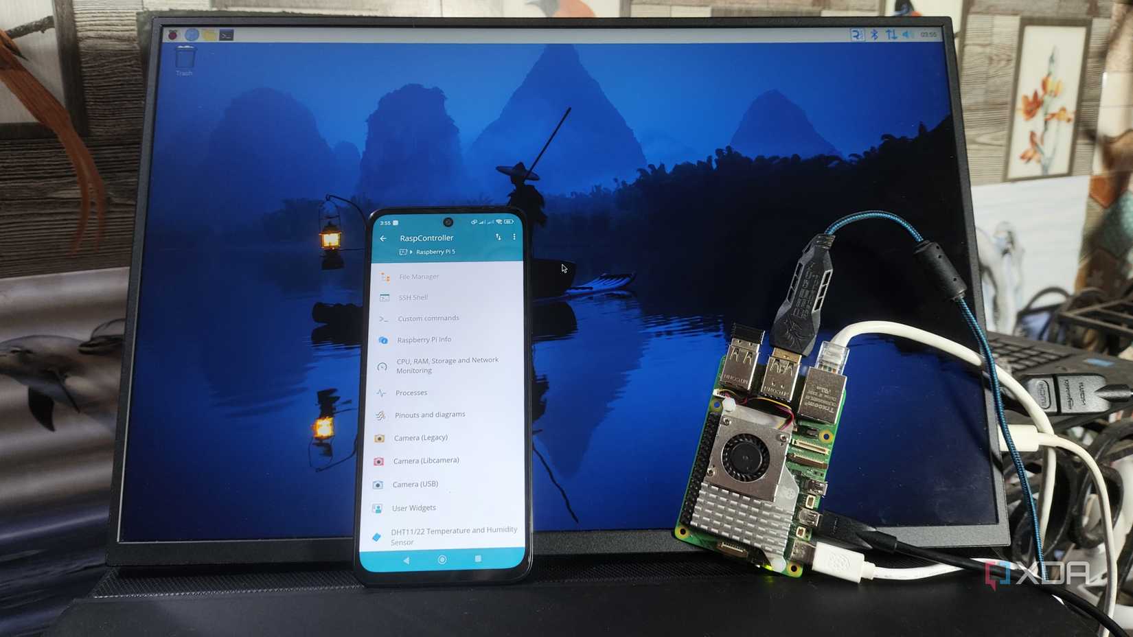 RaspController is my go-to Android app for tinkering with my Raspberry Pi