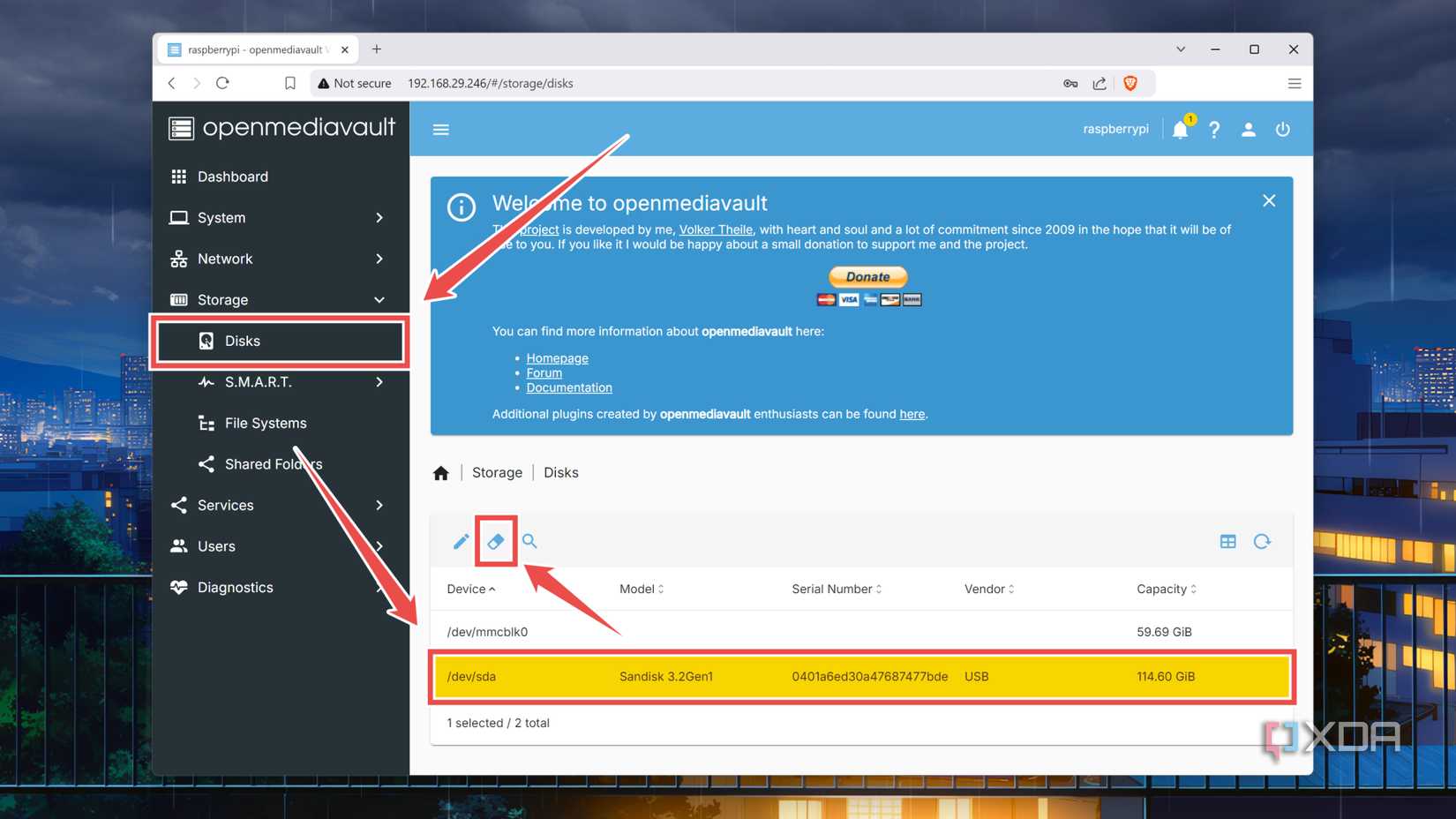Here's how you can build your own portable NAS with an SBC and USB drives