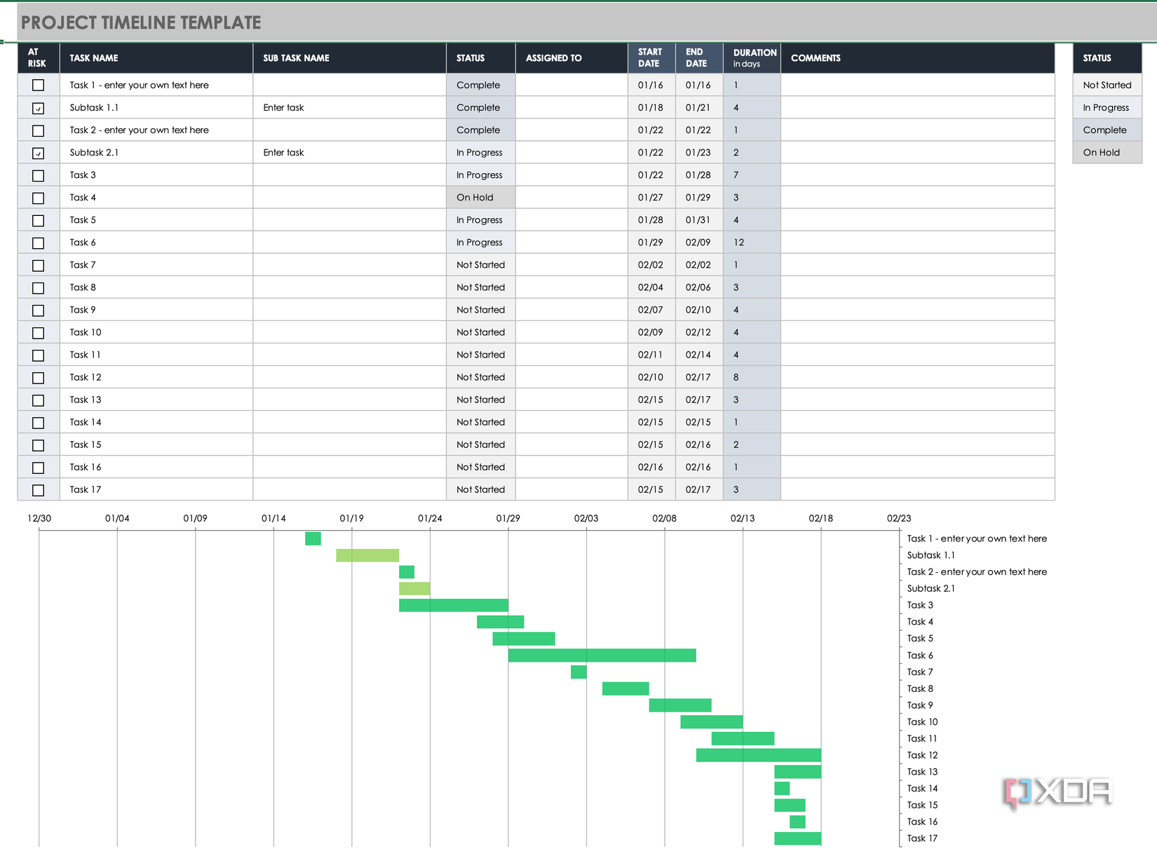 10 free Excel templates that will help you track your projects