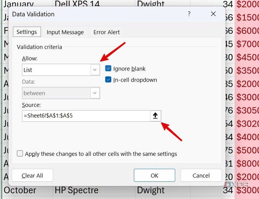 How to tidy up Excel spreadsheets