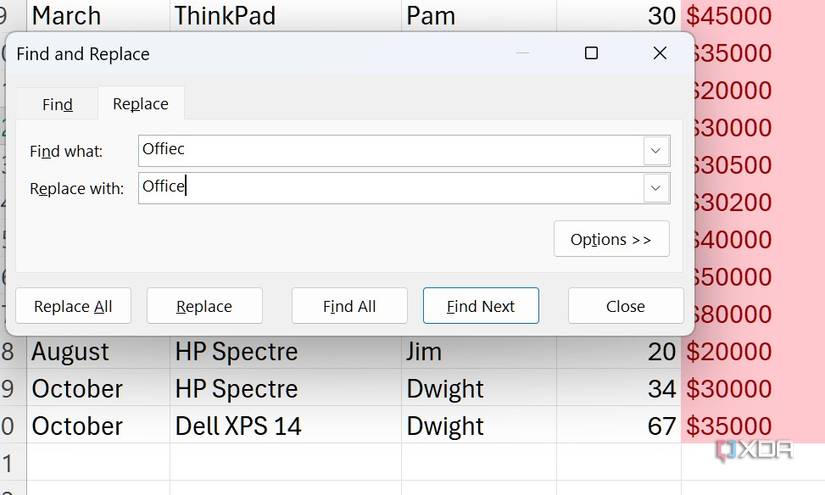 How to tidy up Excel spreadsheets