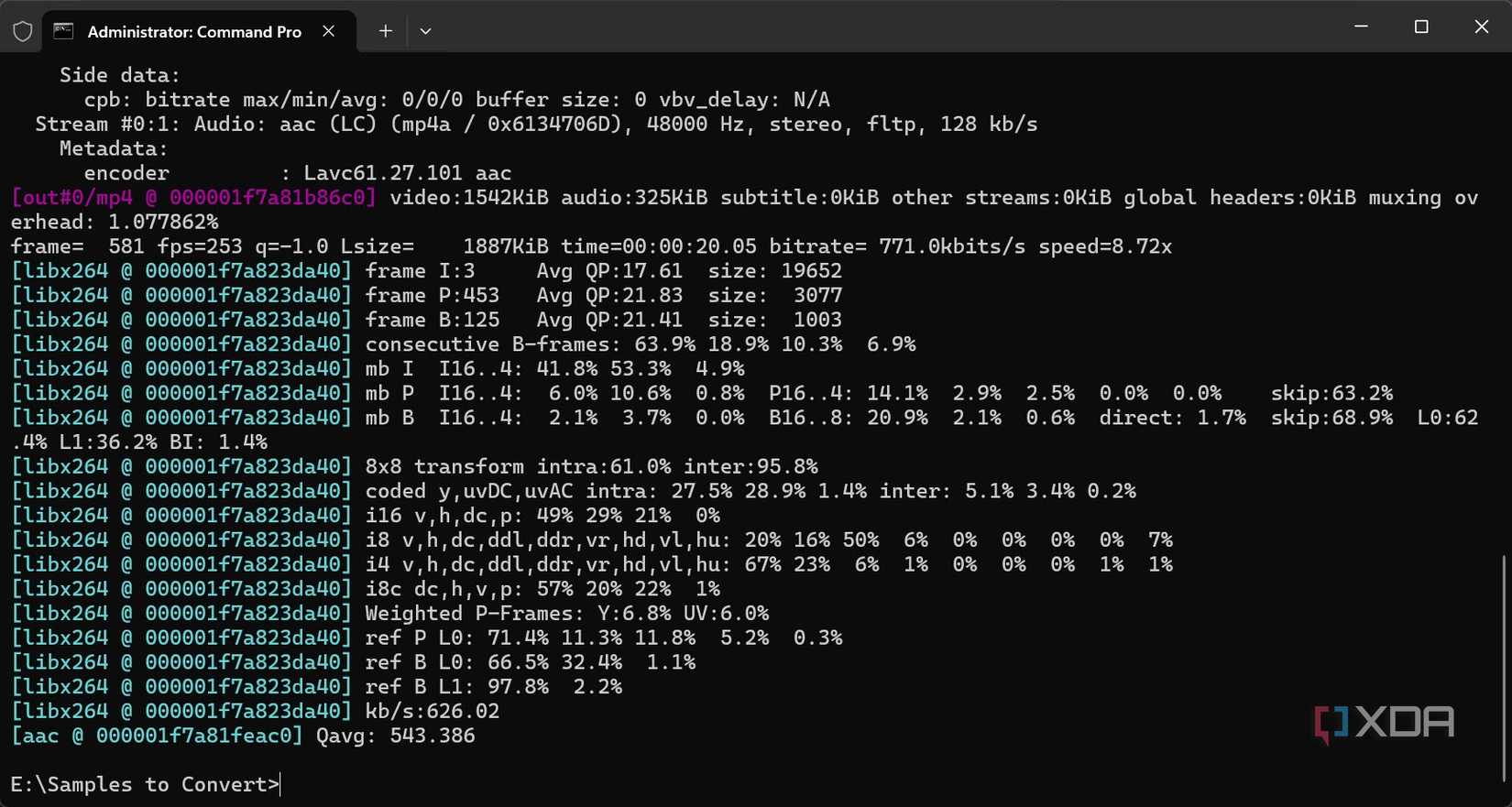 Convert your media files in Windows