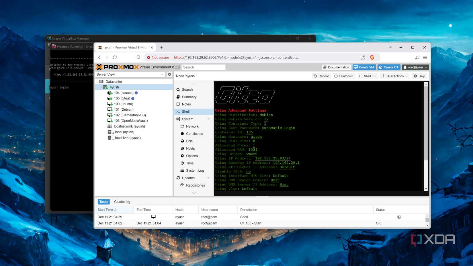 I tried building a Proxmox home lab... inside Windows 11
