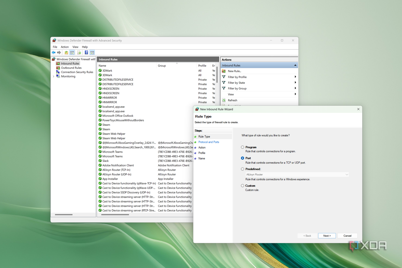 How to set up and use the firewall on Windows 11