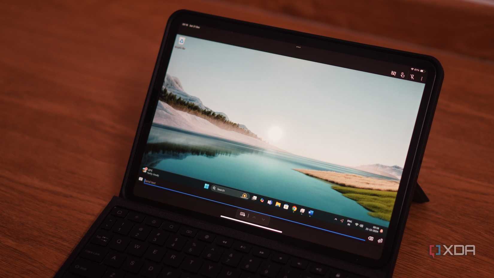 I converted my iPad into a mini travel laptop that runs Windows