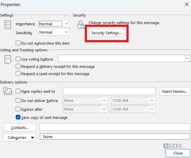 How to encrypt emails Outlook