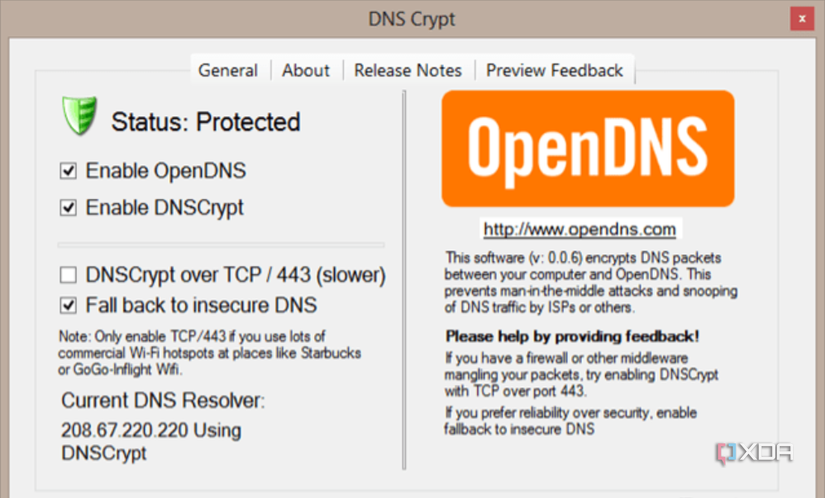 Choose the best alternate DNS service