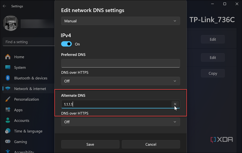 Choose the best alternate DNS service