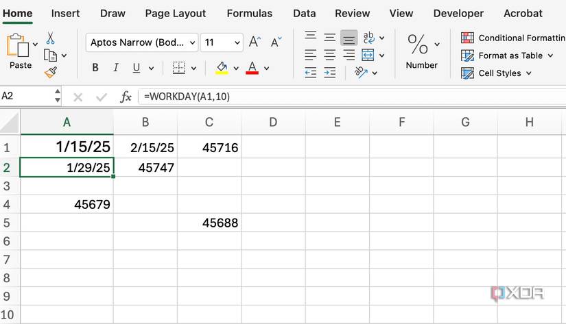 8 formulas to manage deadlines and dependencies in Excel