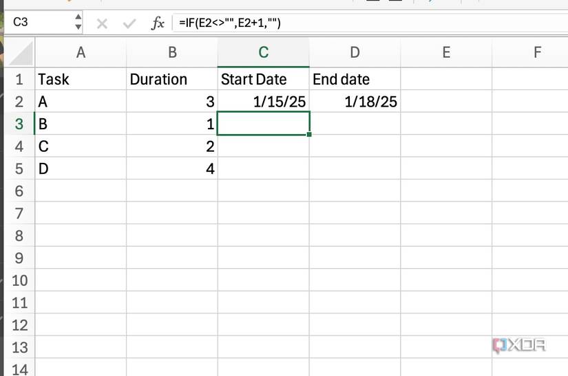 8 formulas to manage deadlines and dependencies in Excel