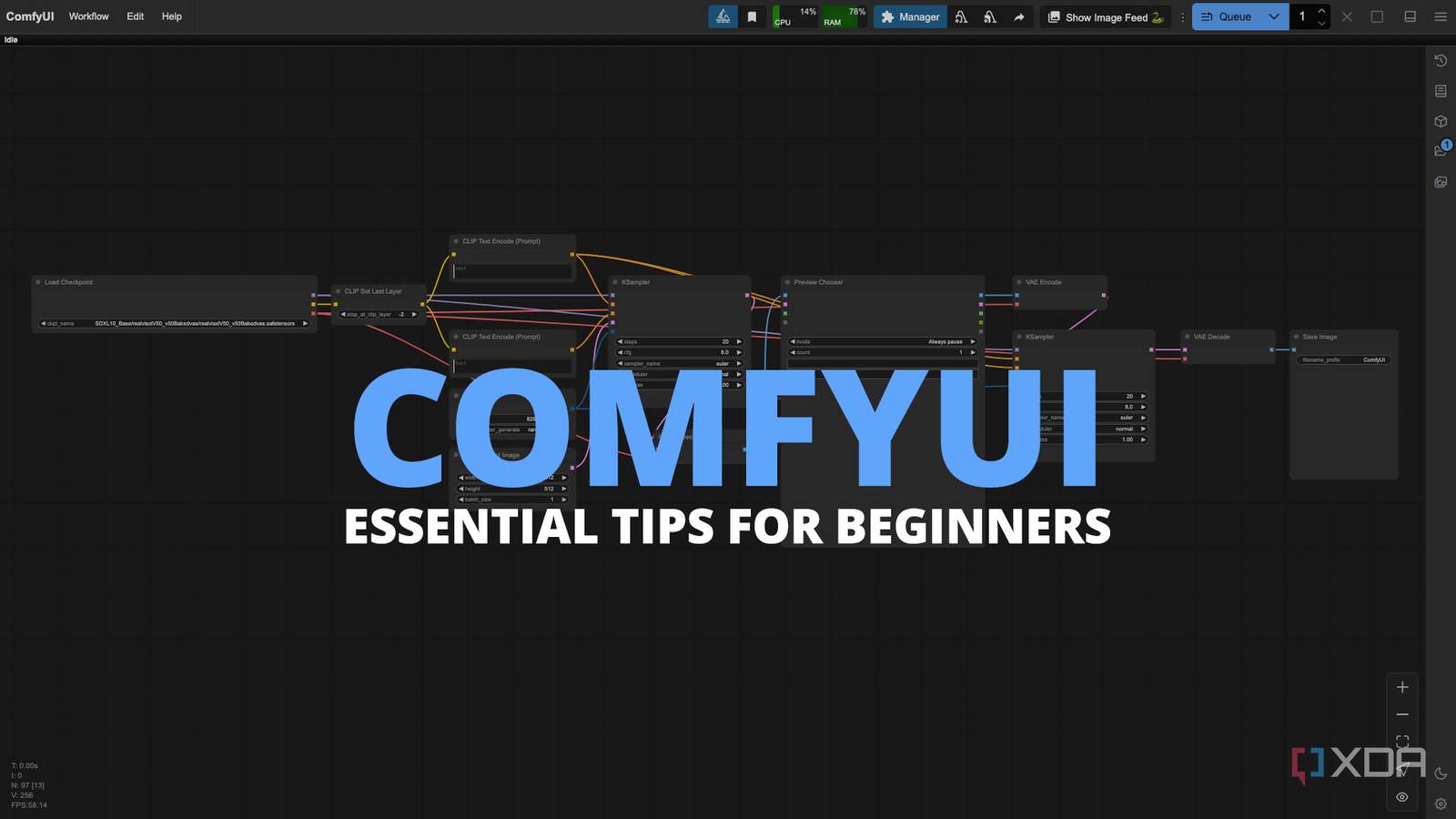 ComfyUI tips for improved workflow