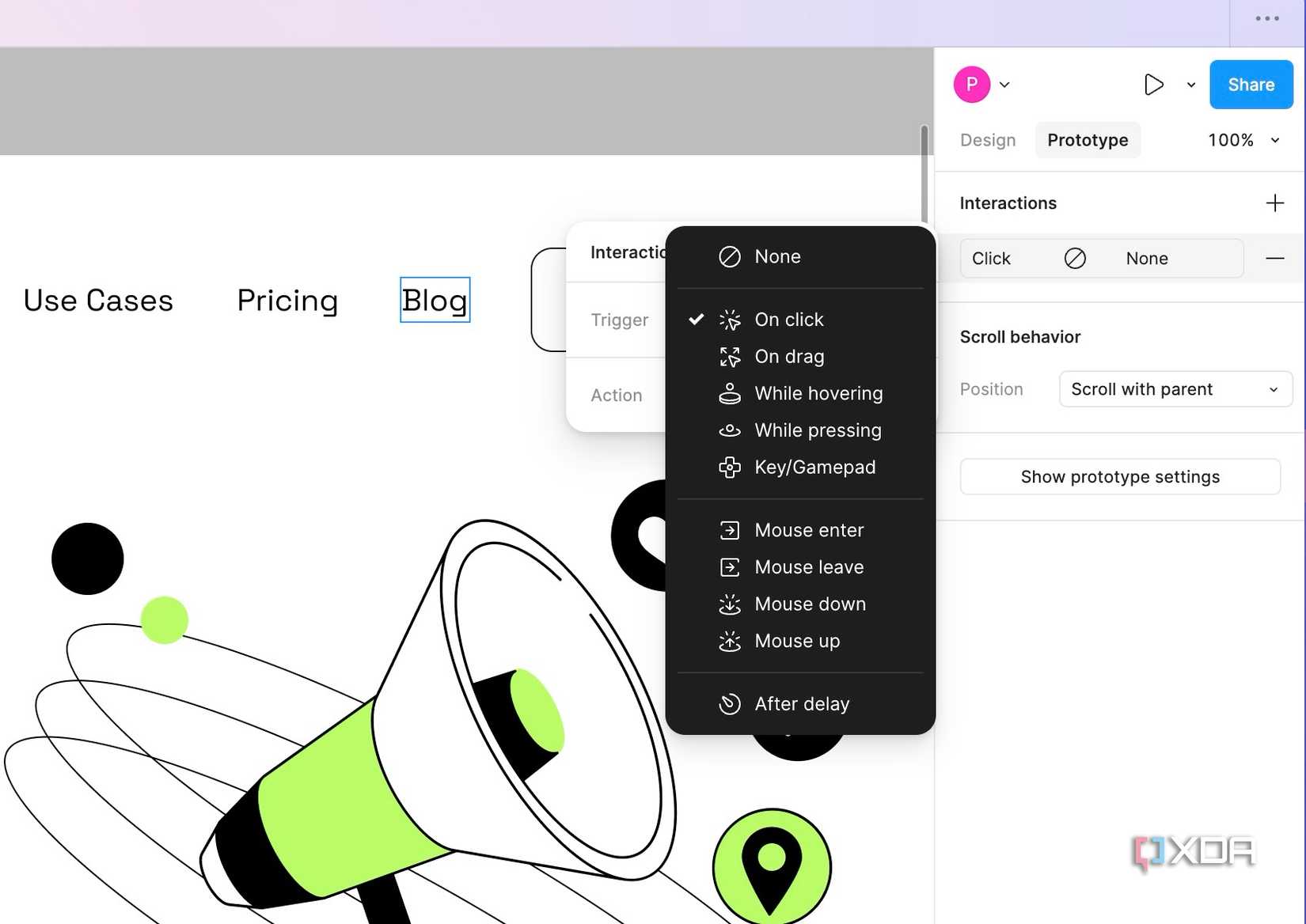 Here's how you can use Figma to design an entire website prototype