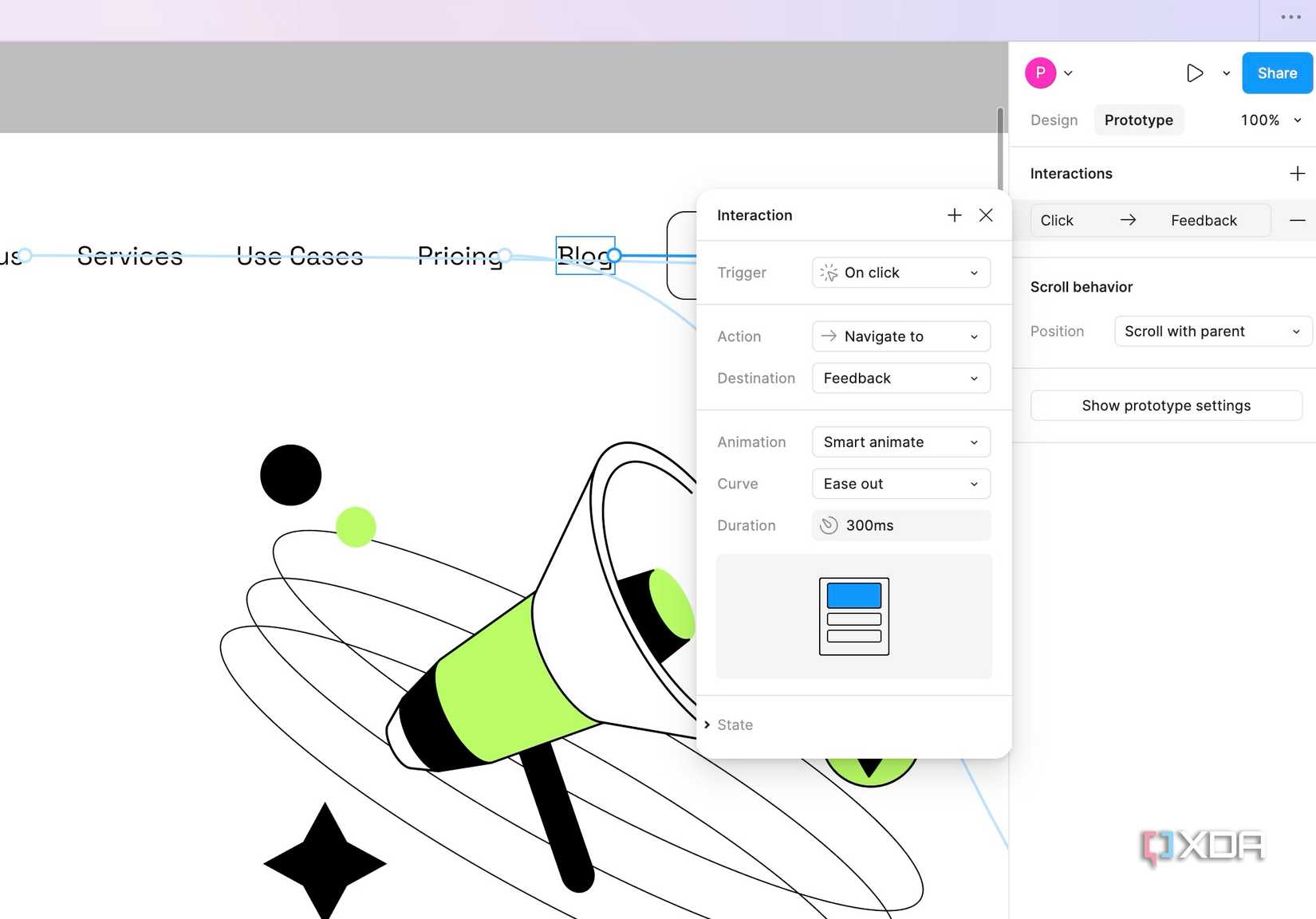 Here's how you can use Figma to design an entire website prototype