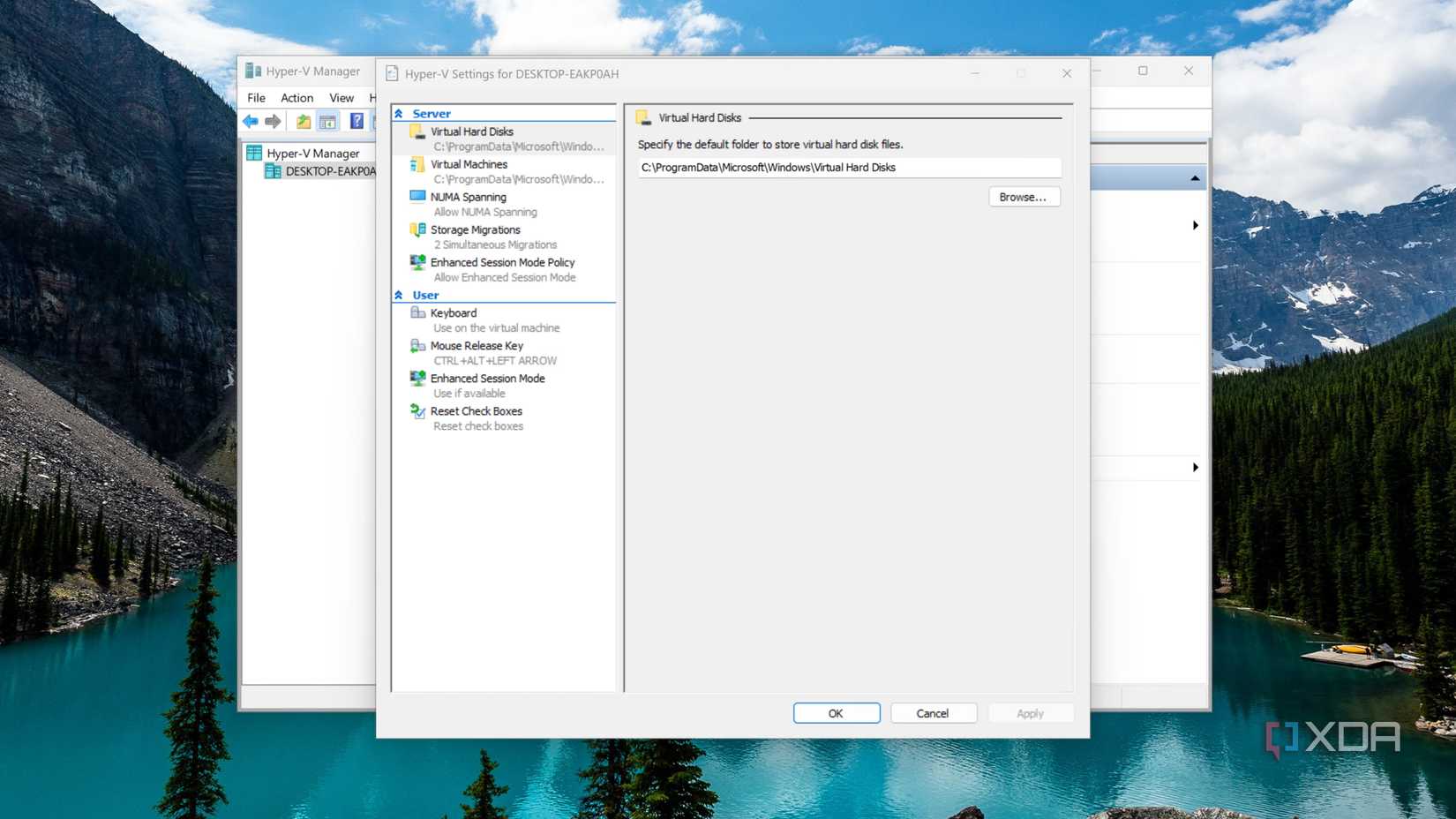 I run Hyper-V instead of VirtualBox on Windows 11, and it's faster and free