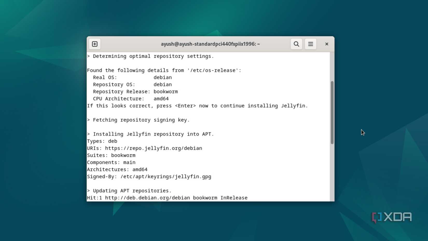 linux media server jellyfin