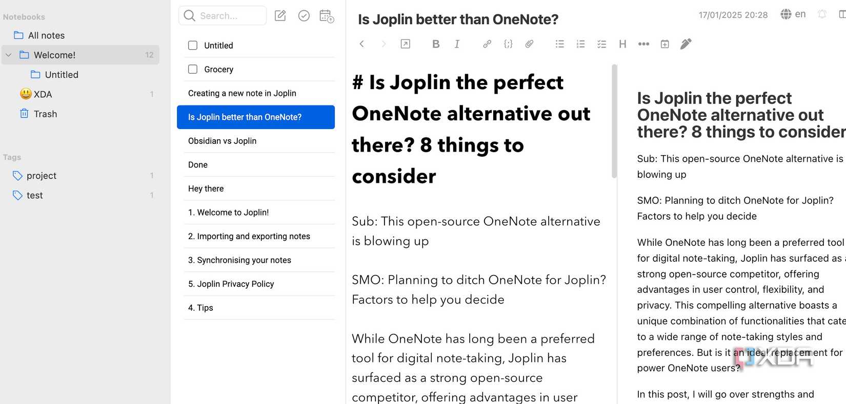 7 features you need to be using in Joplin to improve your notes