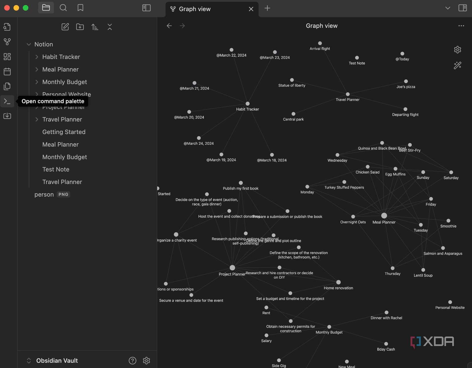 I used Notion, Obsidian, and Evernote only to go back to Google Keep