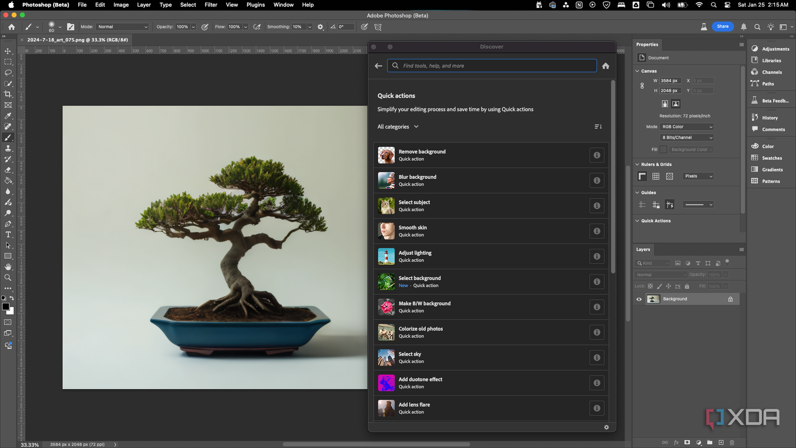 6 useful Photoshop Quick Actions conveniently grouped in one place