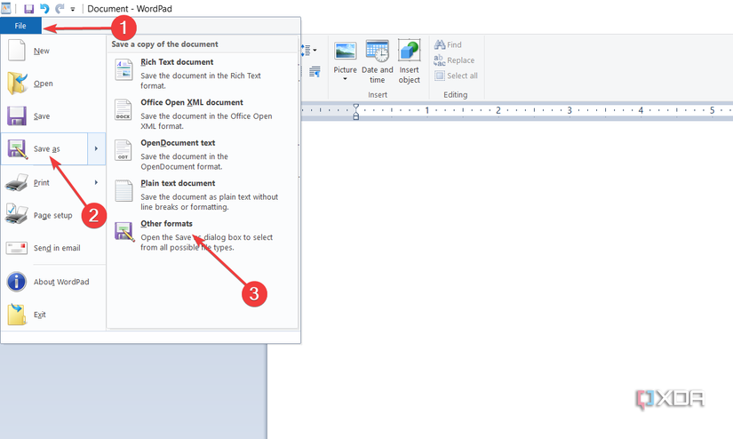 I converted my text documents into docx without using Microsoft Word in ...