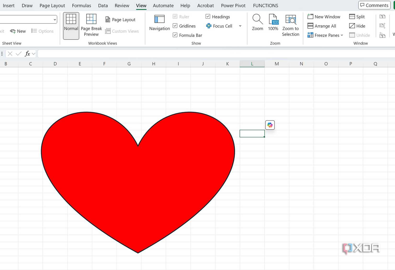 Here is how to create a romantic Valentine's message using Excel