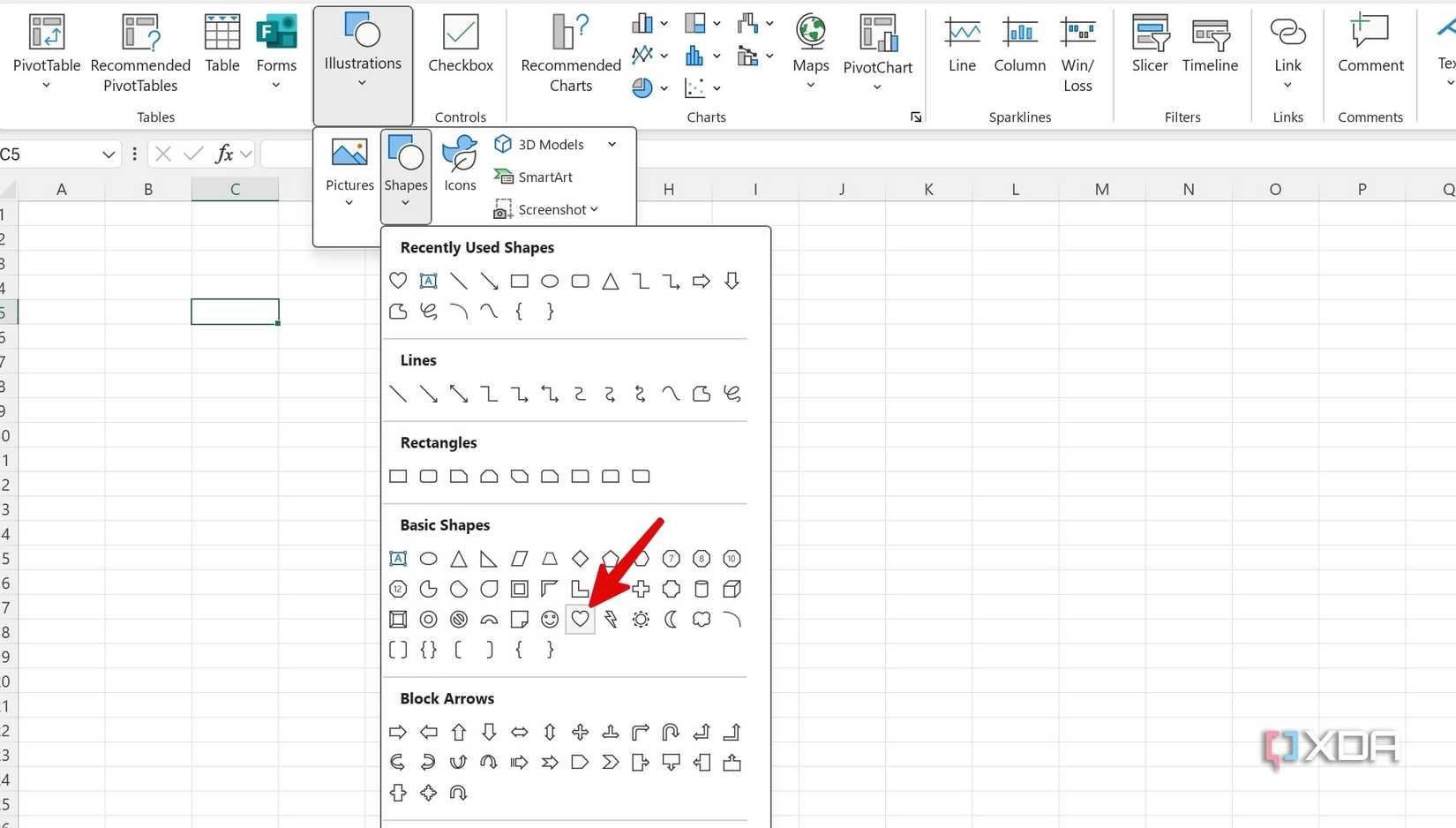 Here is how to create a romantic Valentine's message using Excel