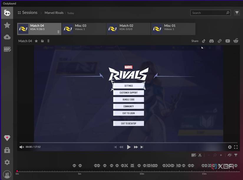 I tried Steam's in-game recording feature, but this app is way better
