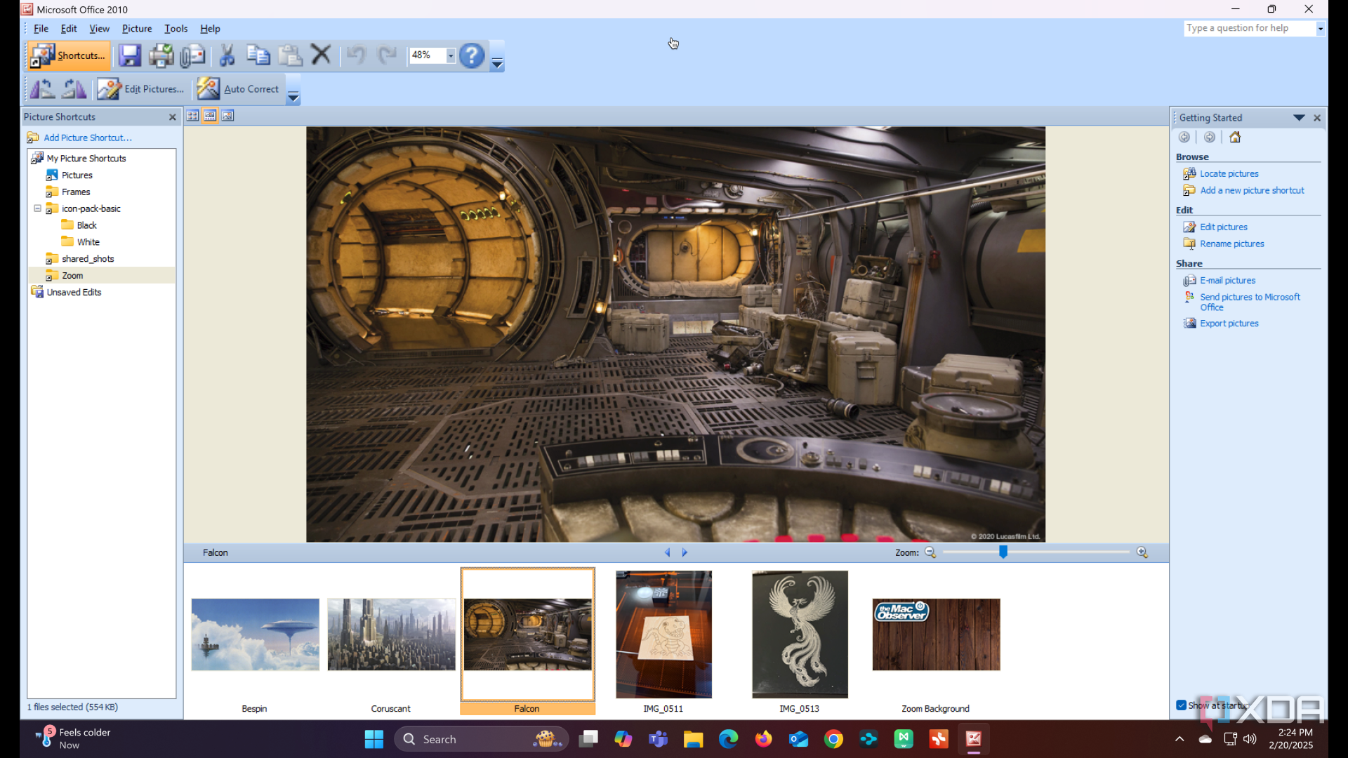 Microsoft Office Picture Manager 2010