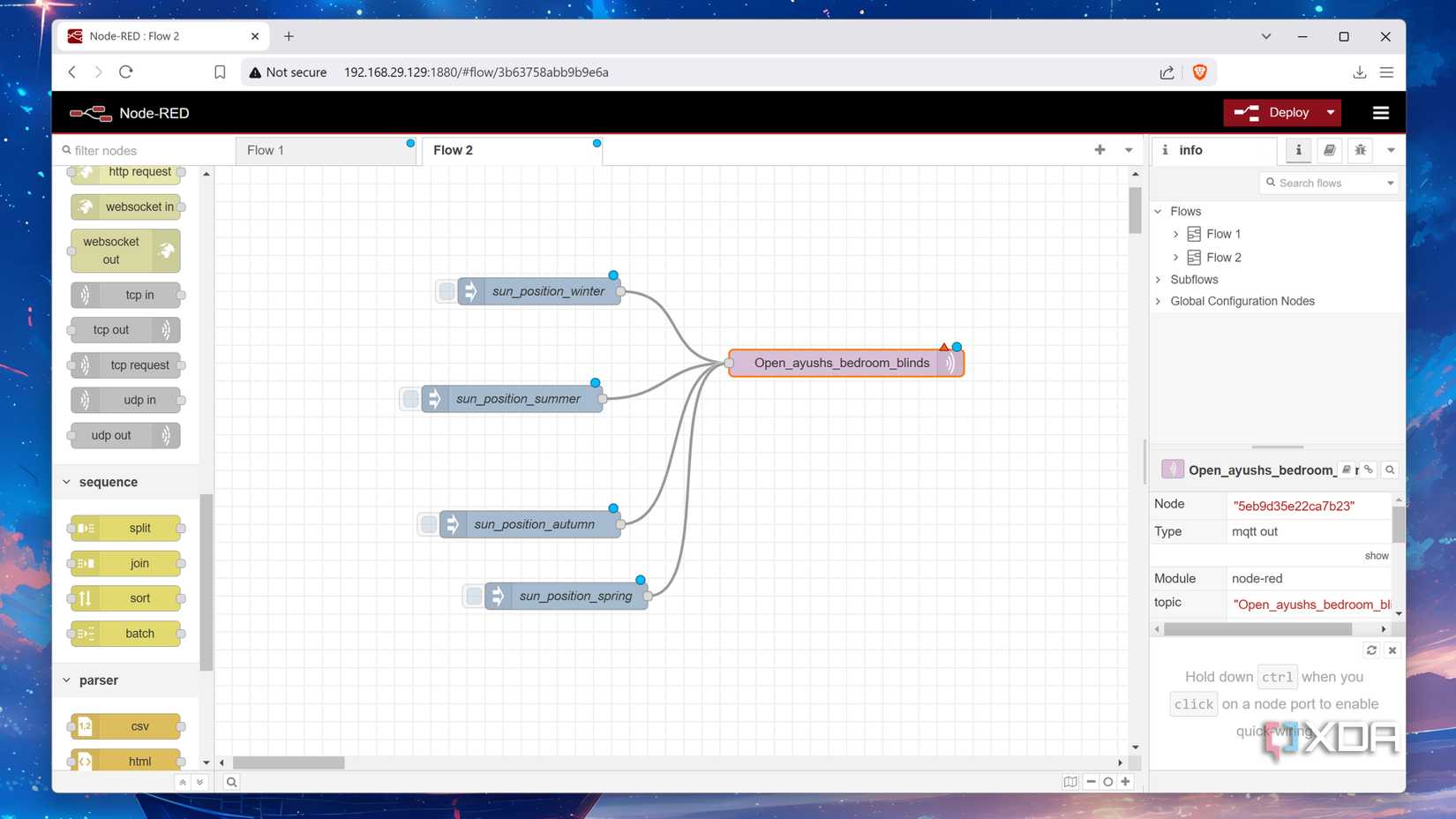 Node-RED has replaced my complex Home Assistant automations, and it does them so much better