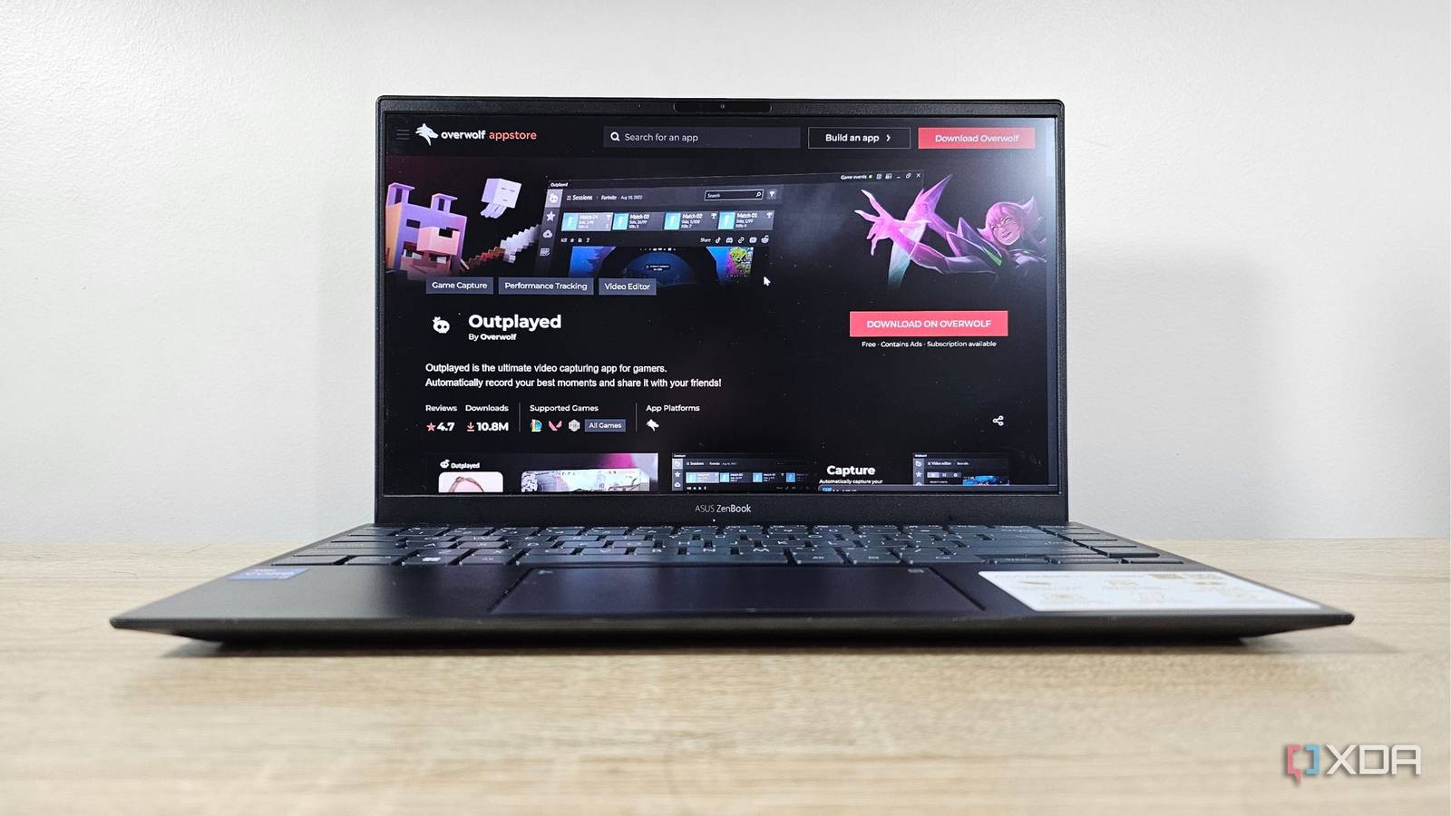 I tried Steam's in-game recording feature, but this app is way better