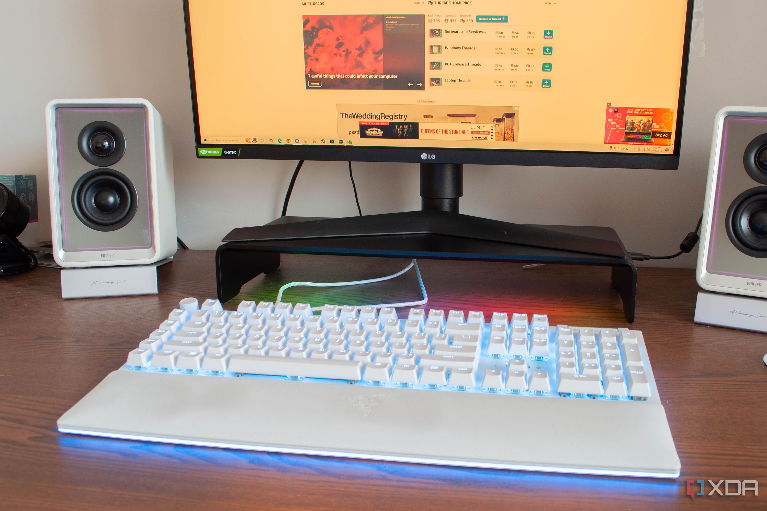 Monitor arms are a cheap desk upgrade that go well beyond uplifting the ...