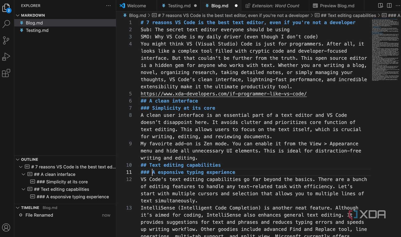 7 reasons VS Code is the best text editor, even if you're not a developer