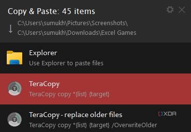 TeraCopy copies your files securely and and at faster speeds compared ...