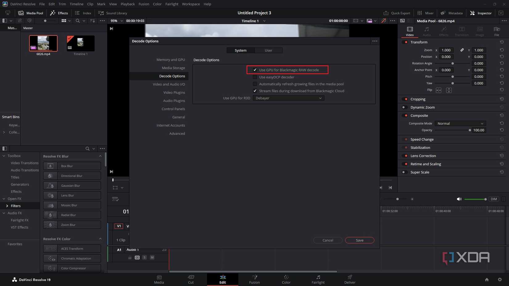 12 DaVinci Resolve settings to change for faster editing
