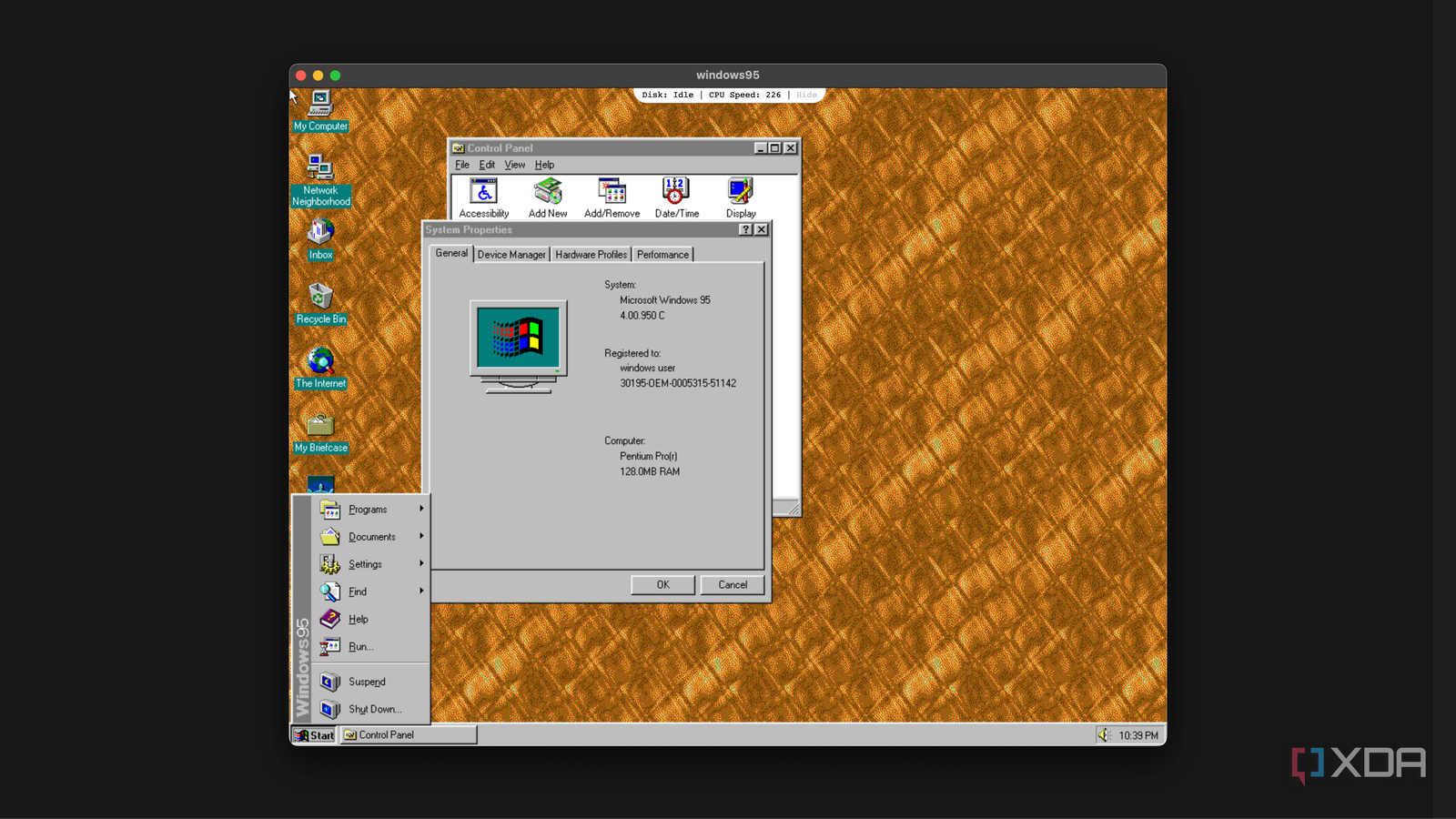 Someone turned Windows 95 into a standalone app you can run, and it's ...